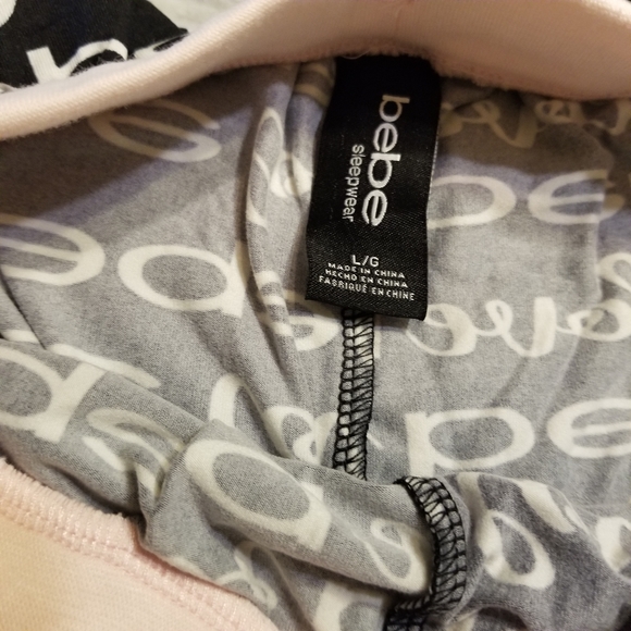 bebe | Intimates & Sleepwear | Nwt Bebe Love Pajama Pants | Poshmark
